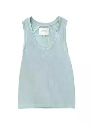 Studio Nicholson Votan Scoop Neck Vest - Blue