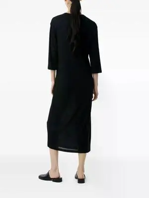 Studio Nicholson Milner Crew-neck Midi Dress