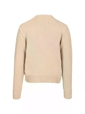 ARTE ANTWERP Label Patch Crew Neck Sweater