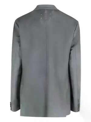 MAISON MARGIELA Single-breasted Blazer - Grey