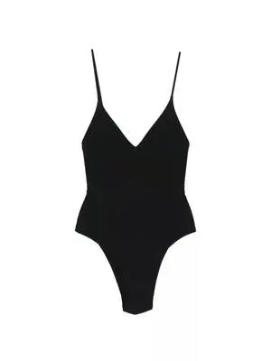 BLAZÉ MILANO V-neck Swimsuit - Black