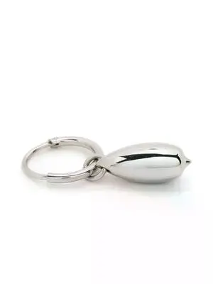 LEMAIRE Metallic-charm Hoop Earrings