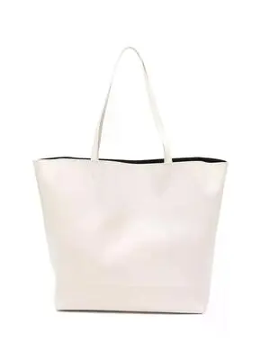 TOTEME Roam Leather Tote - Neutrals