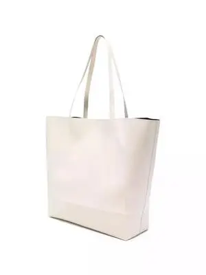 TOTEME Roam Leather Tote - Neutrals