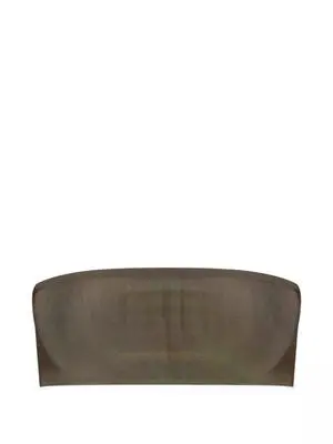 Rick Owens Ribbed Knit Top - Brown