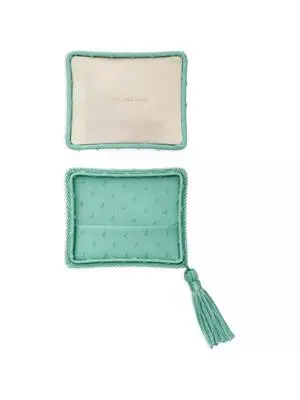 Sophie Bille Brahe Velvet Jewellery Box - Green