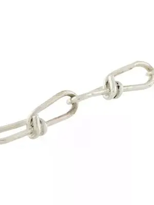Annelise Michelson Sterling Gourmette Double Wire Bracelet