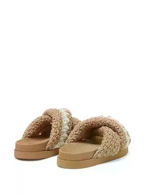 Fabiana Filippi Twisted Stripe Sandals
