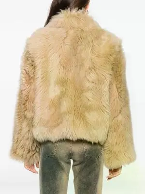 Cynthia Rowley Shearling Cropped Jacket