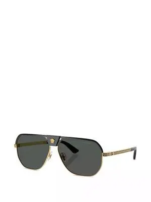 Versace Medallion Pilot Sunglasses