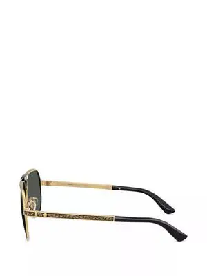 Versace Medallion Pilot Sunglasses