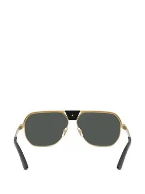 Versace Medallion Pilot Sunglasses