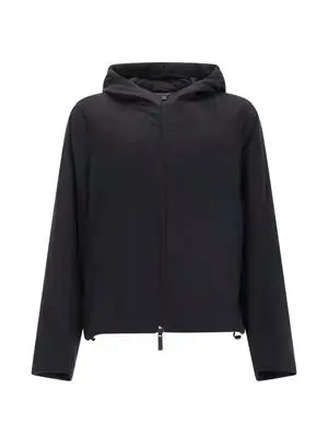 Herno Hooded Zip-up Jacket