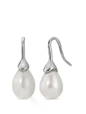 HEAVEN MAYHEM Odette Pearl Earrings - Silver