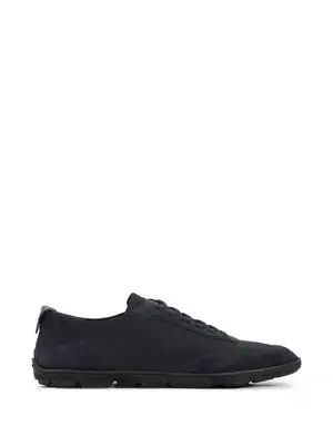 Giorgio Armani Panelled Leather Sneakers