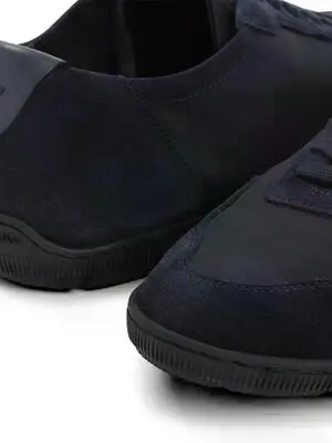 Giorgio Armani Panelled Leather Sneakers