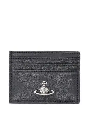 VIVIENNE WESTWOOD Rectangular Card Holder - Black
