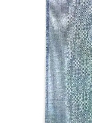 Emporio Armani Geometric Scarf - Blue