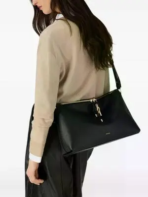 Furla Large Debby Shoulder Bag - Black