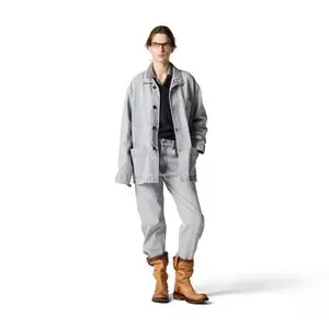 Miu Miu Five-pocket Straight Fit Jeans - Grey