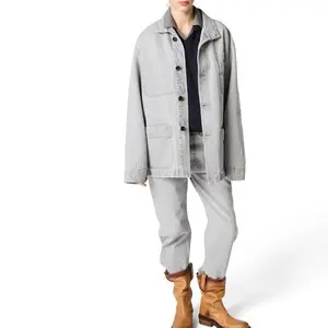 Miu Miu Five-pocket Straight Fit Jeans - Grey