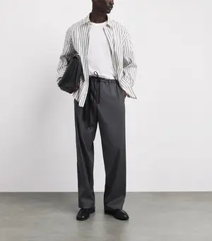 Sandro Cotton Stripe Shirt