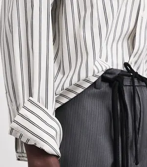 Sandro Cotton Stripe Shirt