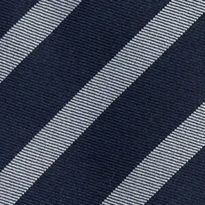 Dunhill Wool And Mulberry Silk Stripe Neck Tie