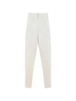 Fabiana Filippi Embellished Ribbed Waistband Trousers
