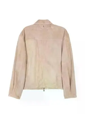 SALVATORE SANTORO Suede Zip Jacket
