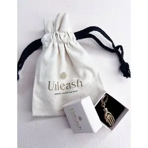 UNLEASH CPH Brass And Zircon Hand Charm