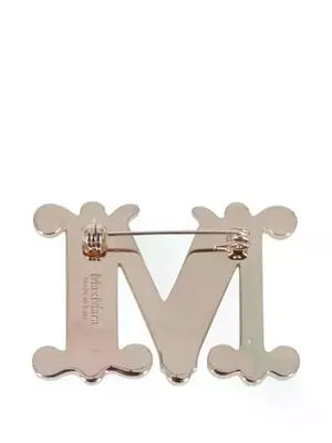 Max Mara Letter-design Brooch