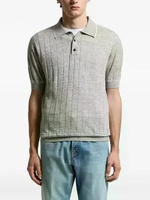 Peserico Ribbed-trim Polo