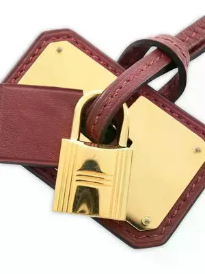 Hermès O'kelly Padlock Leather Necklace
