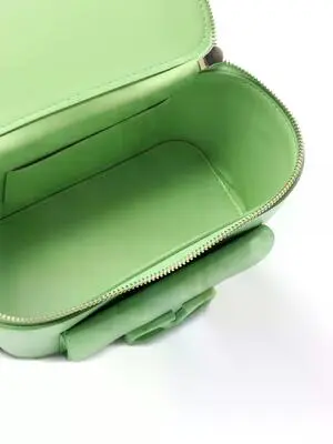 Valentino Garavani V-logo Leather Vanity Bag