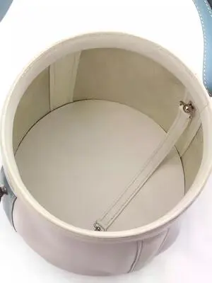 Hermès Pm Farming Bucket Bag - White