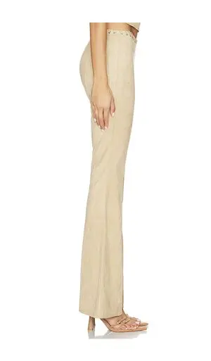 I.AM.GIA Zephyr Suede-effect Trousers