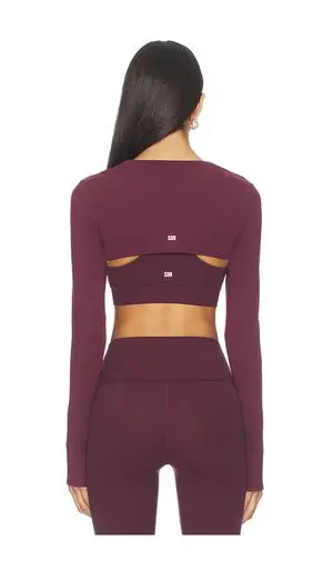 Splits59 Amelia Airweight Lite Shrug - Wine
