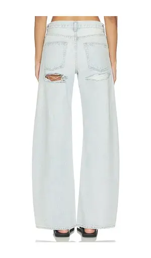 GRLFRND Rory Short Rise Baggy Jeans