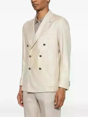 Tagliatore Double-breasted Notched Blazer
