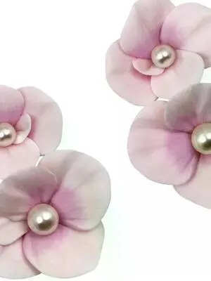 JENNIFER BEHR Aylani Floral Motif Earrings