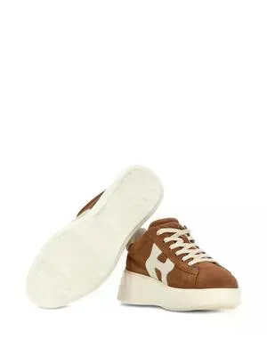 Hogan Rebel Platform Sneakers - Brown