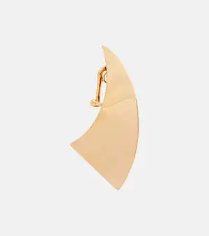 Alaïa Plated Brass Clip-on Earrings