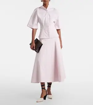 Jacquemus Moisson Cotton Poplin Shirt