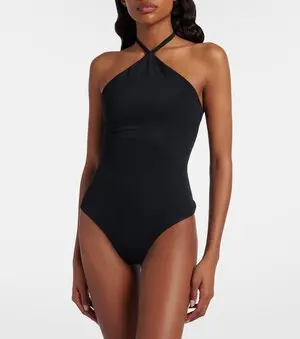 Jacquemus Bastide Halterneck One-piece - Black