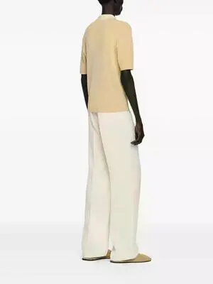 Sandro Two-tone Polo Shirt - Neutrals
