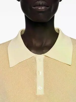 Sandro Two-tone Polo Shirt - Neutrals