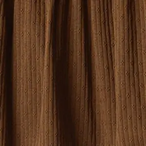 Miu Miu Cotton Lace-trimmed Mini Skirt - Brown