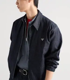 Prada Denim Blouson Jacket