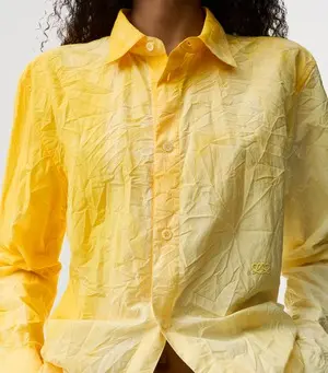 Loewe Cotton-blend Tie-dye Shirt - Yellow